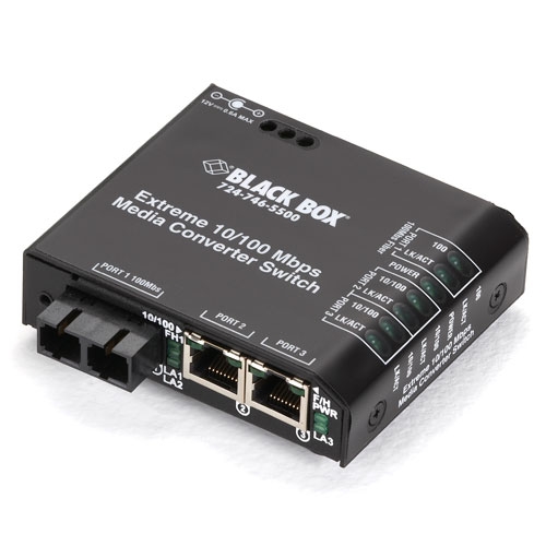 LBH100A-P-SC-12, Media Converter Switches - Black Box